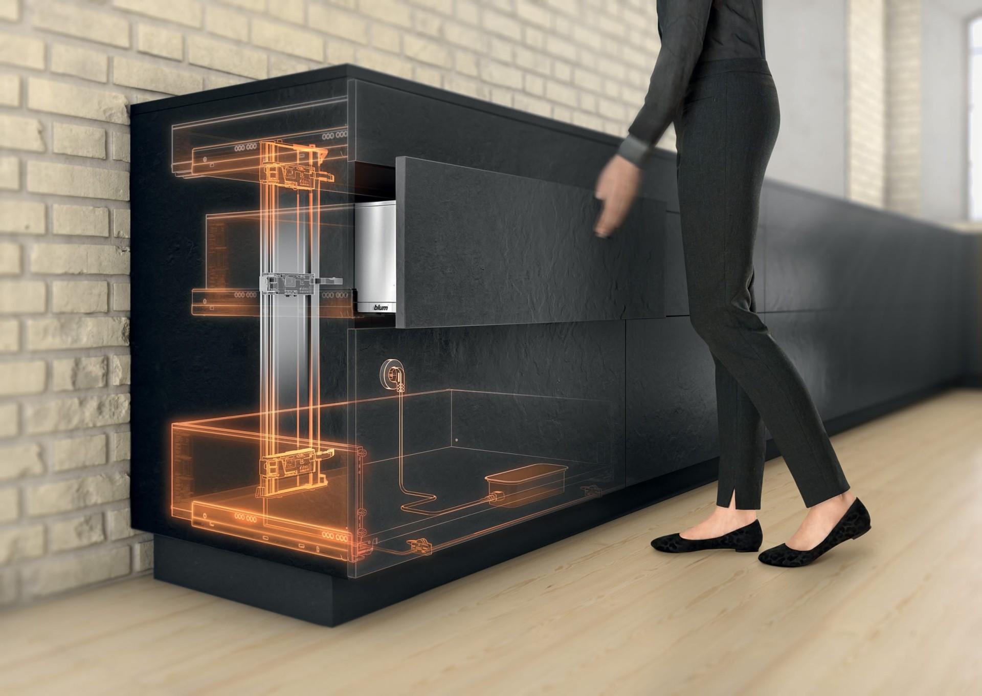 SERVO-DRIVE for pull-out systems | Blum