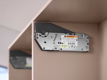 AVENTOS HS top(아벤토스 HS top) 조립 및 설치 | Blum