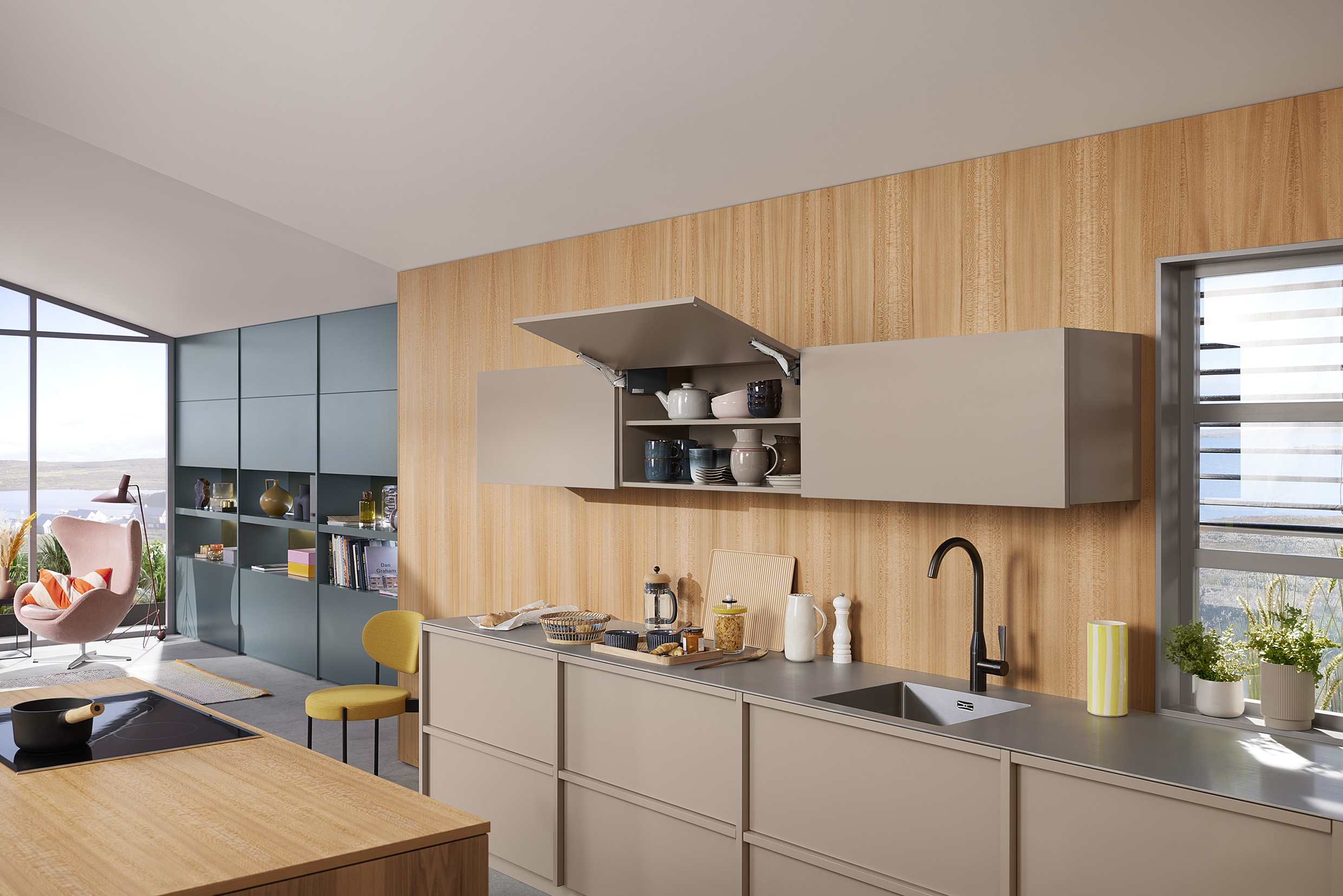 AVENTOS, lift systems innovatively staged | Blum