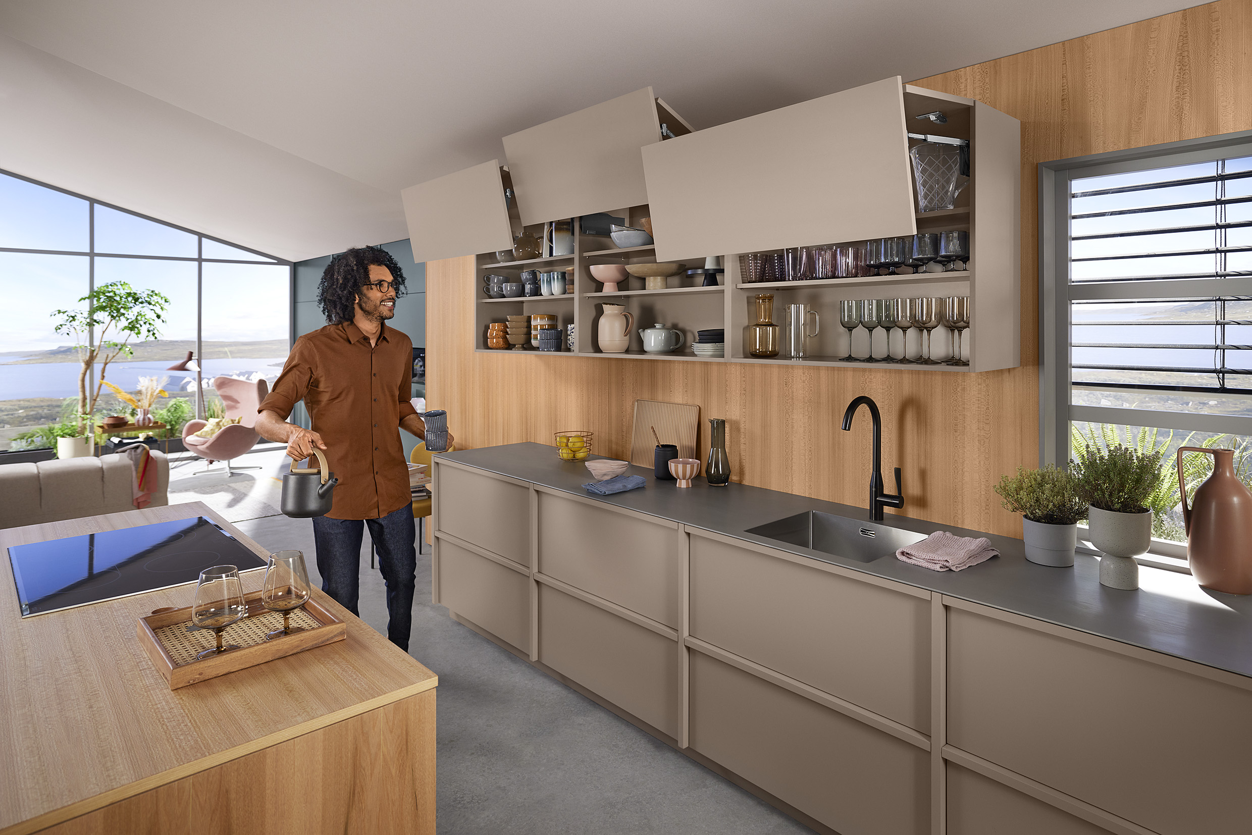 AVENTOS, lift systems innovatively staged | Blum