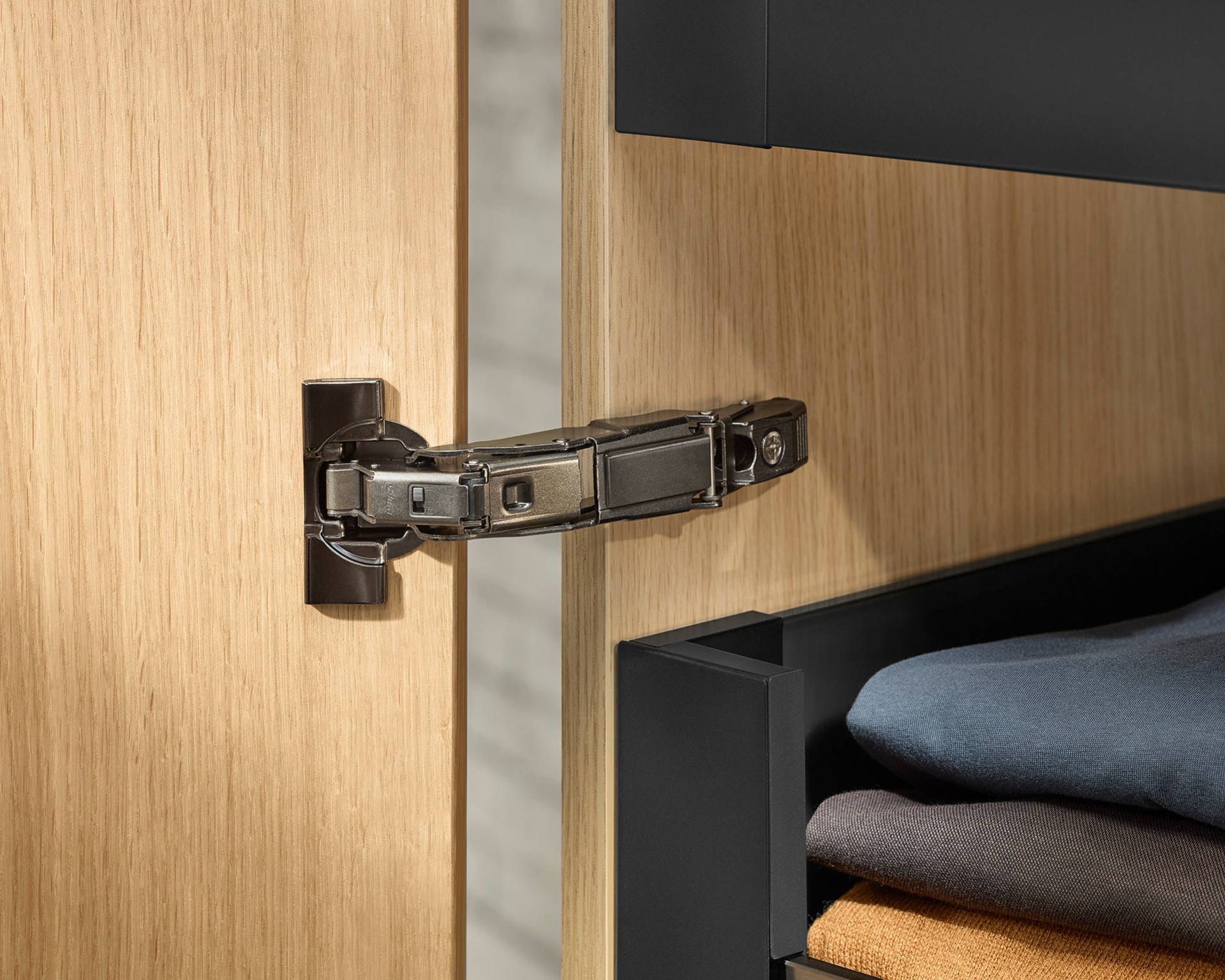 Hinges in onyx black | Blum