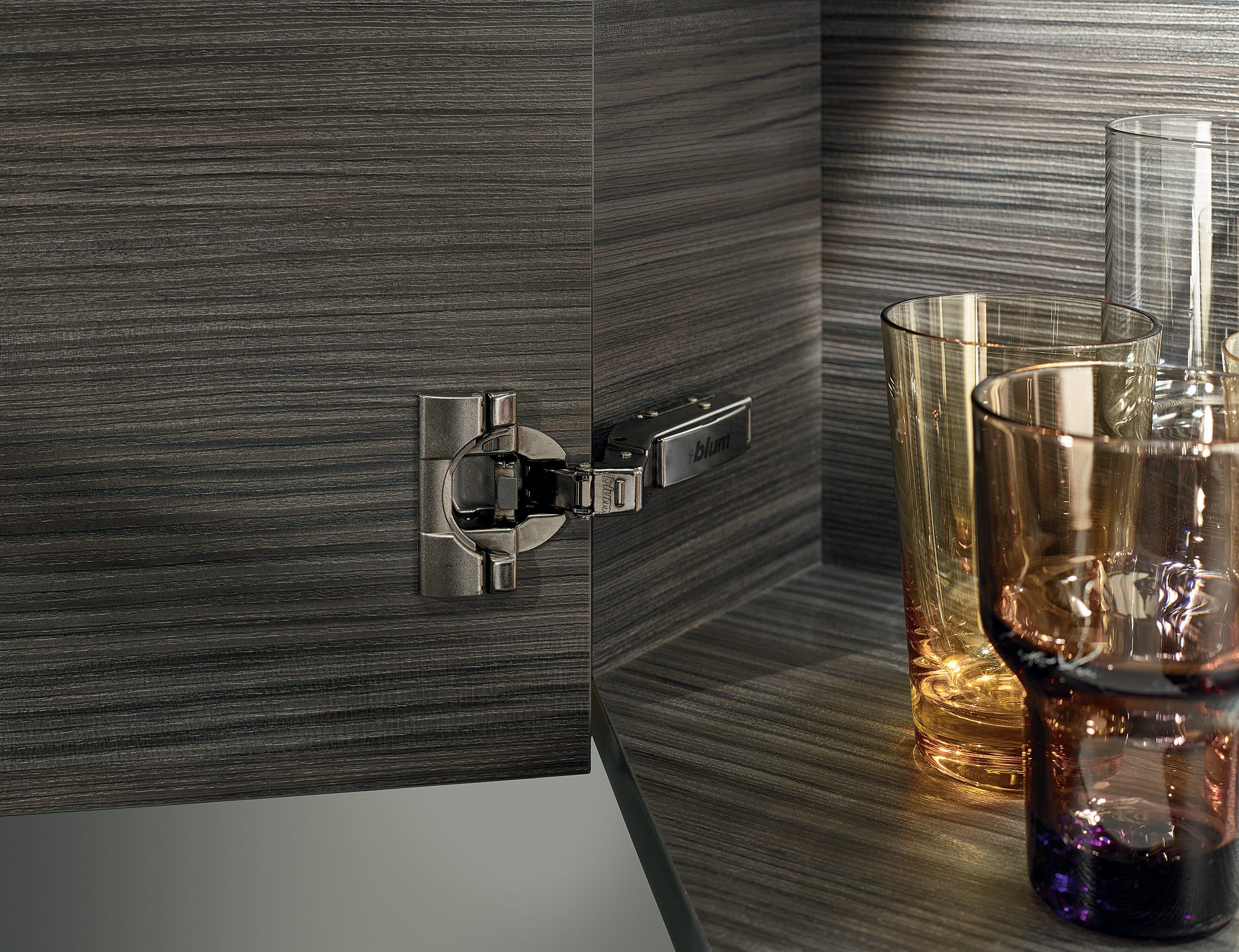 CLIP top BLUMOTION warna onyx black | Blum