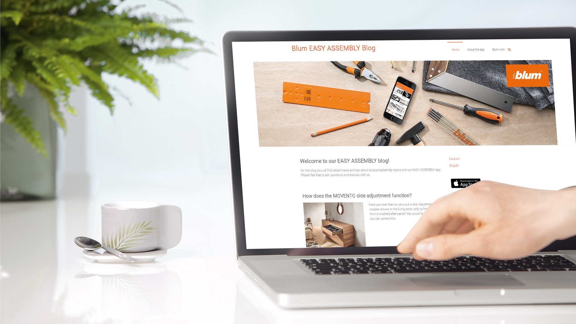 EASY ASSEMBLY app | Blum