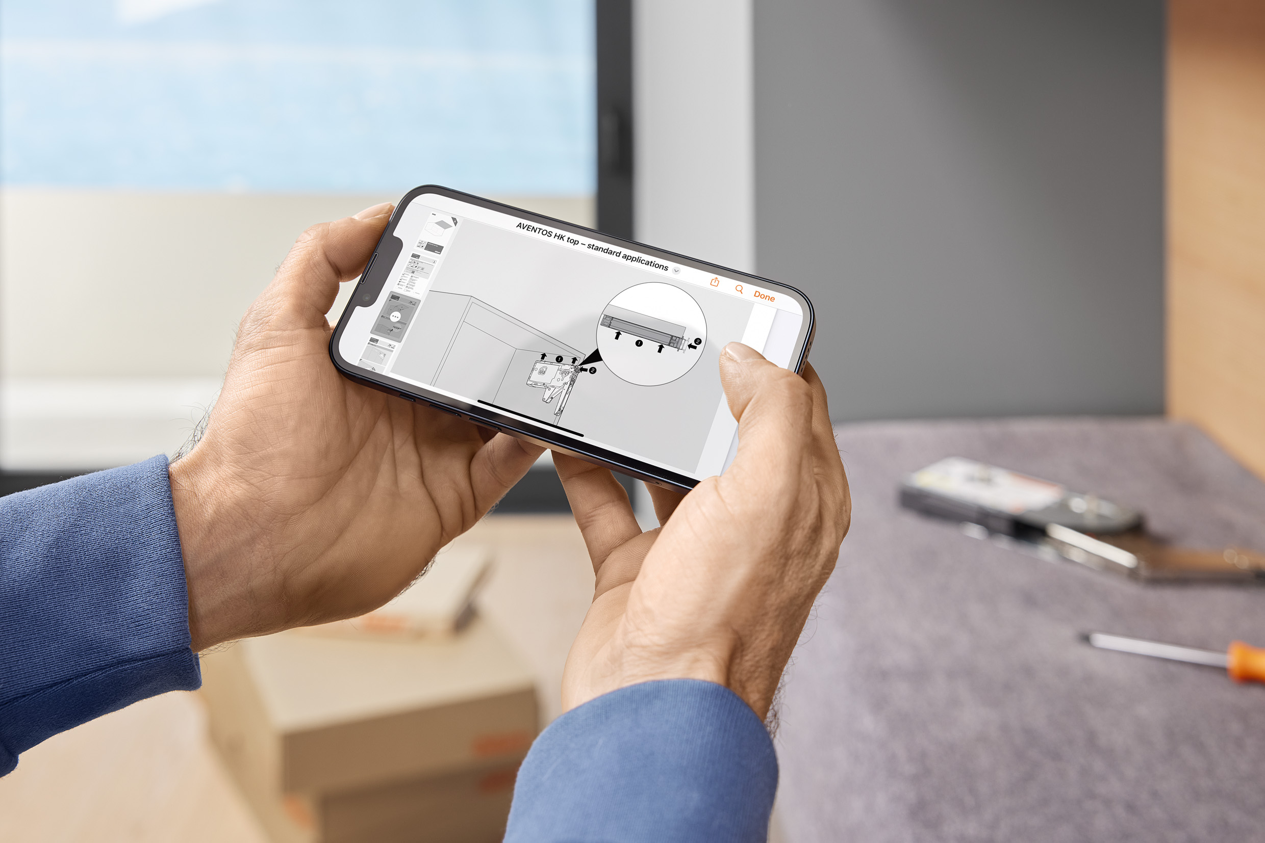 Aplikacija EASY ASSEMBLY | Blum