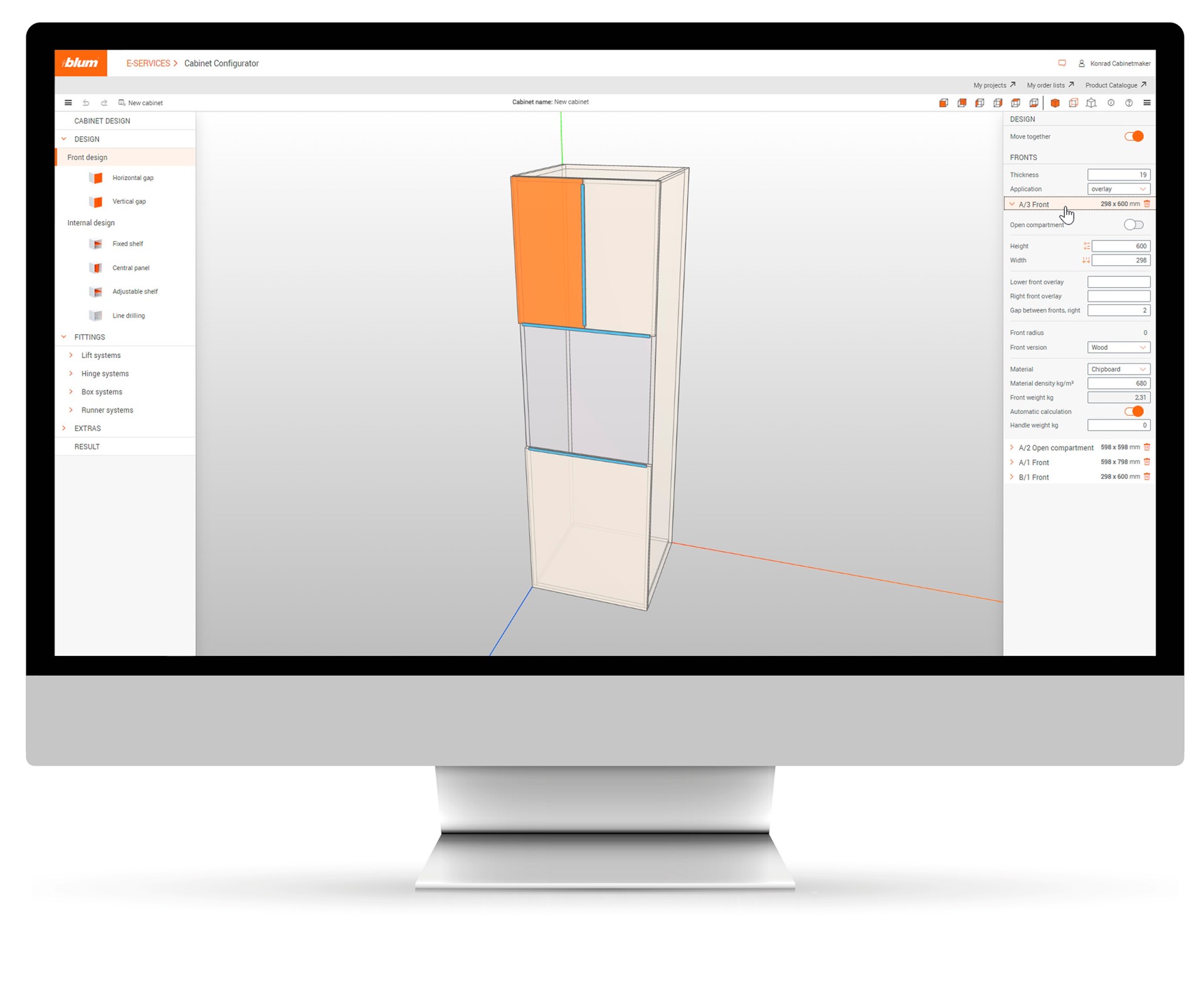 Cabinet Configurator | Blum