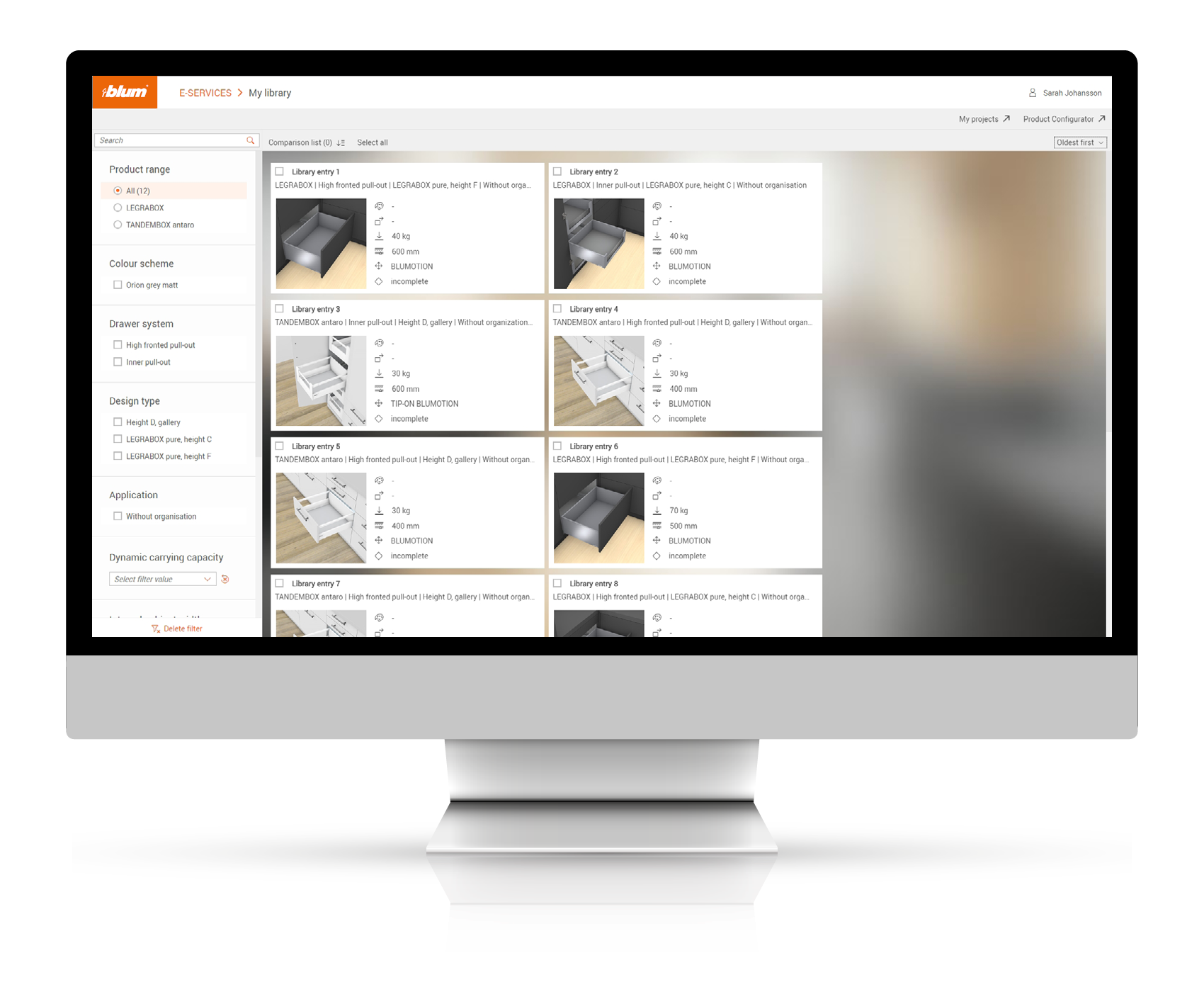 Product Configurator | Blum