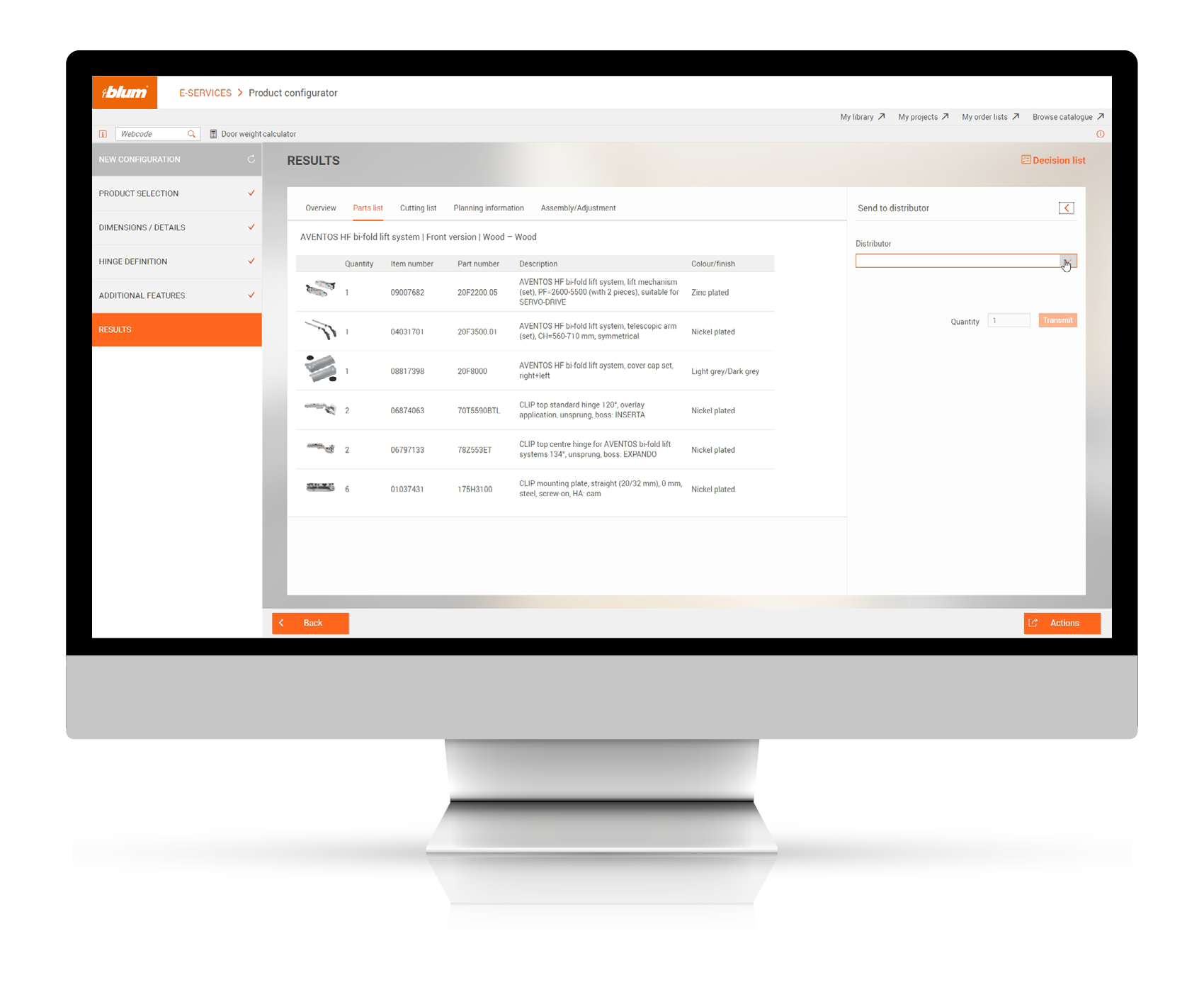 Product Configurator | Blum