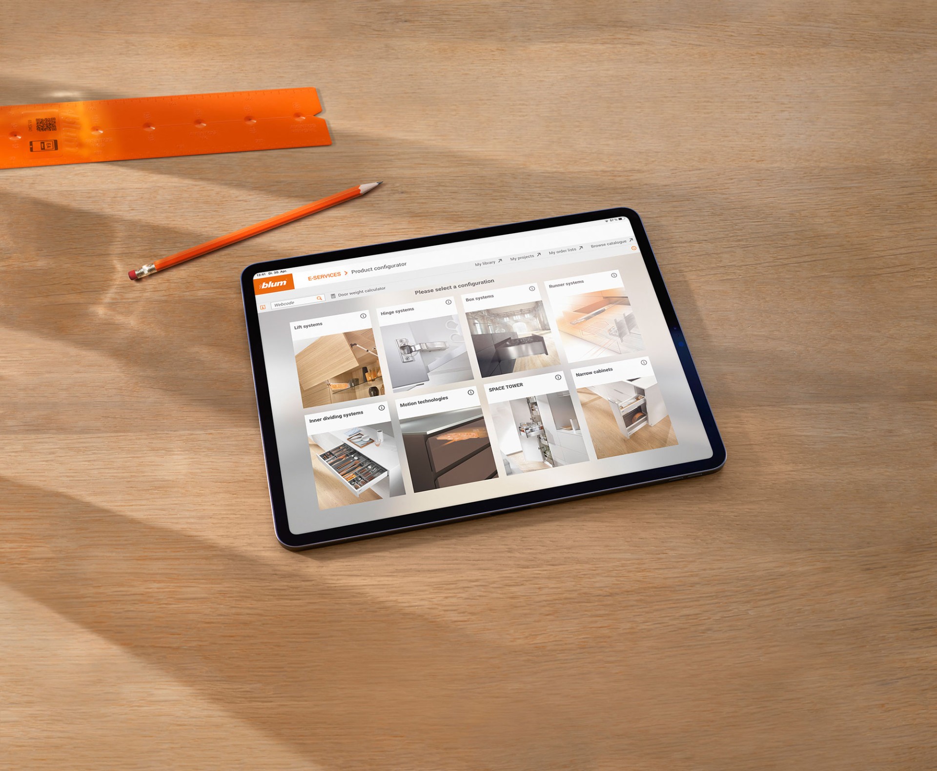 제품 구성 프로그램 | Blum