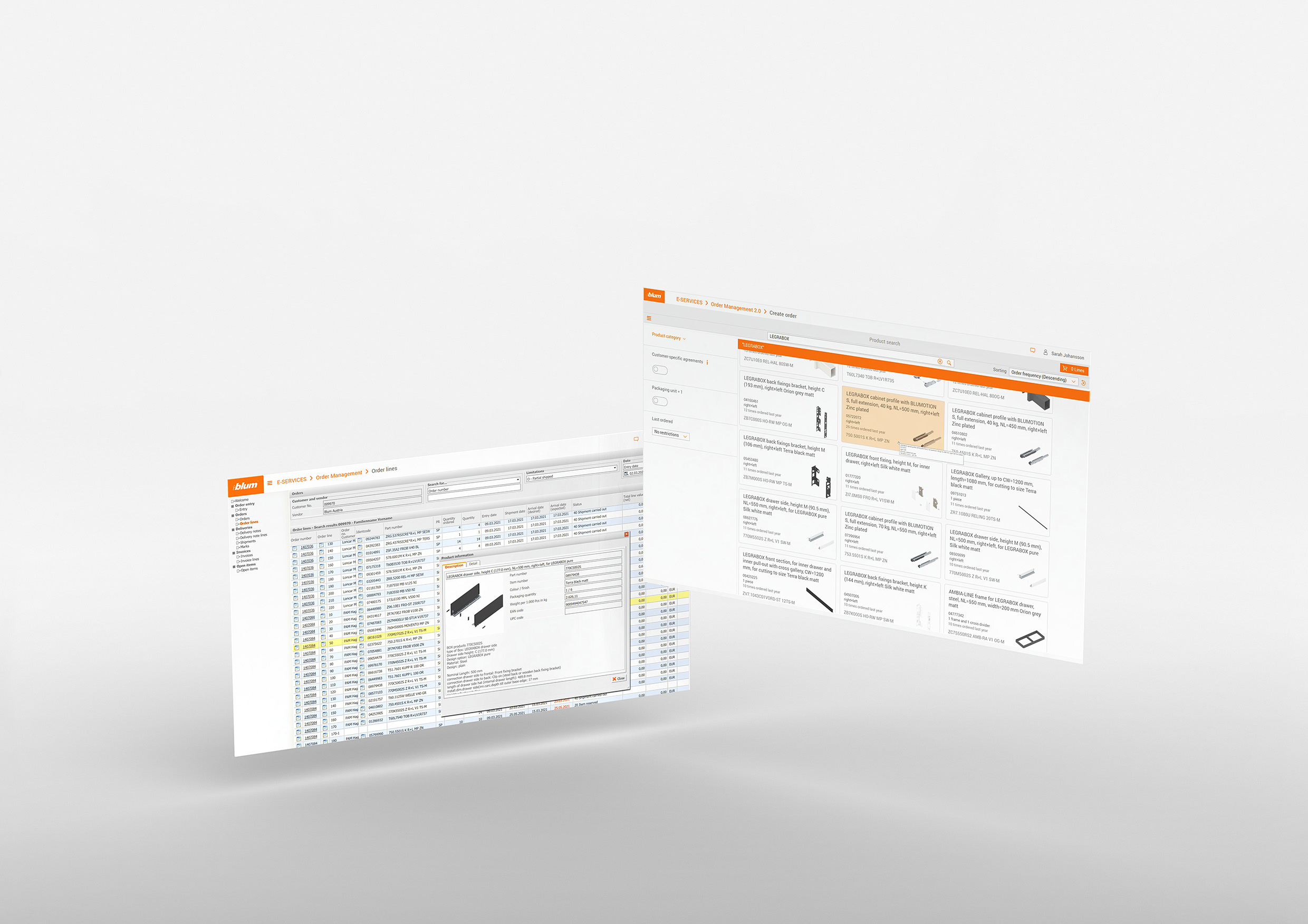 Services Blum pour les revendeurs | Blum
