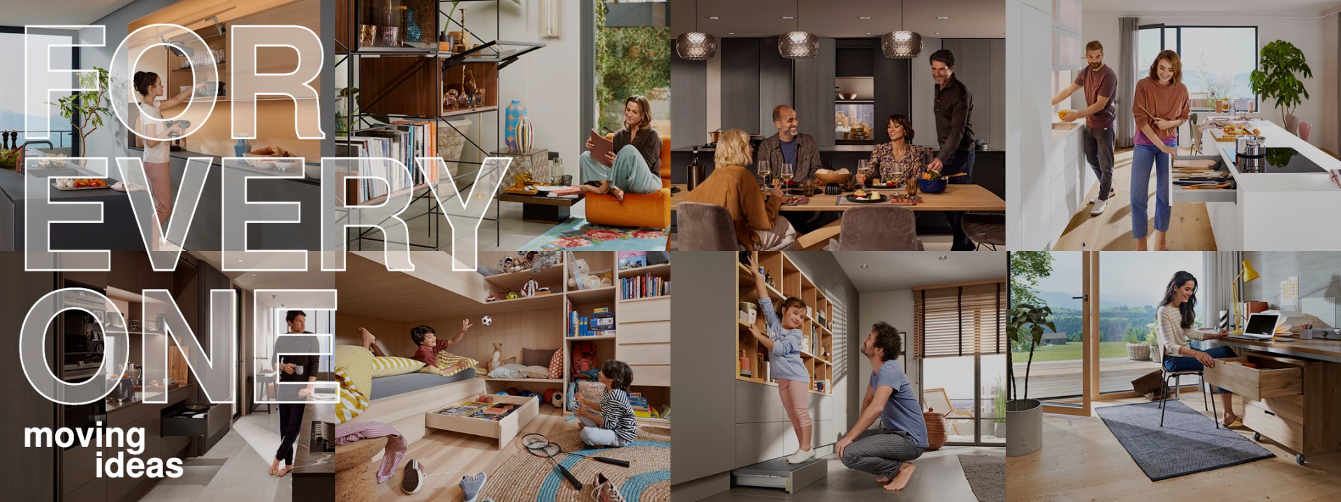 For Everyone: Blum fittings and furniture ideas for everyone | Blum