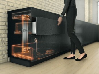 Pull-out shelf lock | Blum