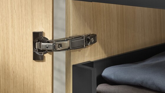 Hinges in onyx black | Blum