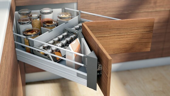 Space Corner Cabinet Solutions | Blum | Blum