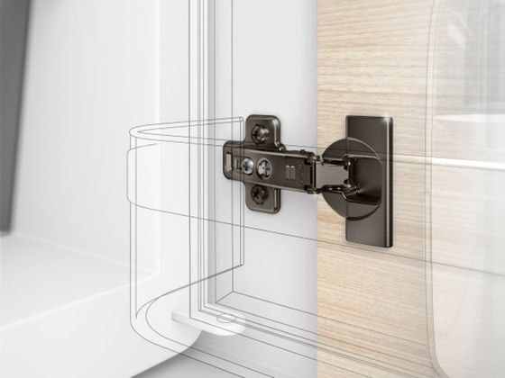 Hinges in onyx black | Blum