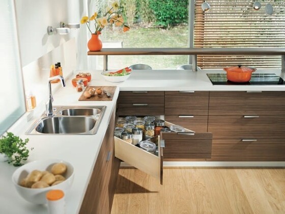 Space Corner Cabinet Solutions | Blum | Blum