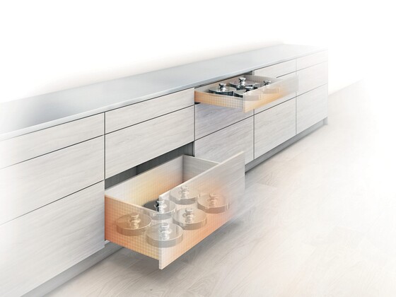 MOVENTO Runner System by Blum Furniture Fitting Solutions | Blum