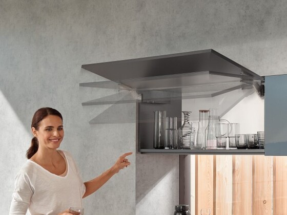 AVENTOS Lift Up Wall Cabinet Door Solutions | Blum | Blum