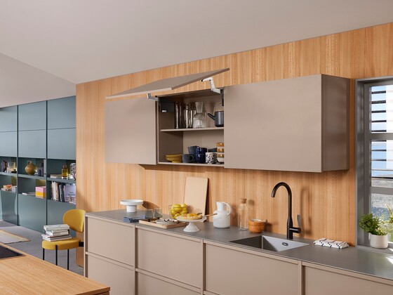 AVENTOS, lift systems innovatively staged | Blum