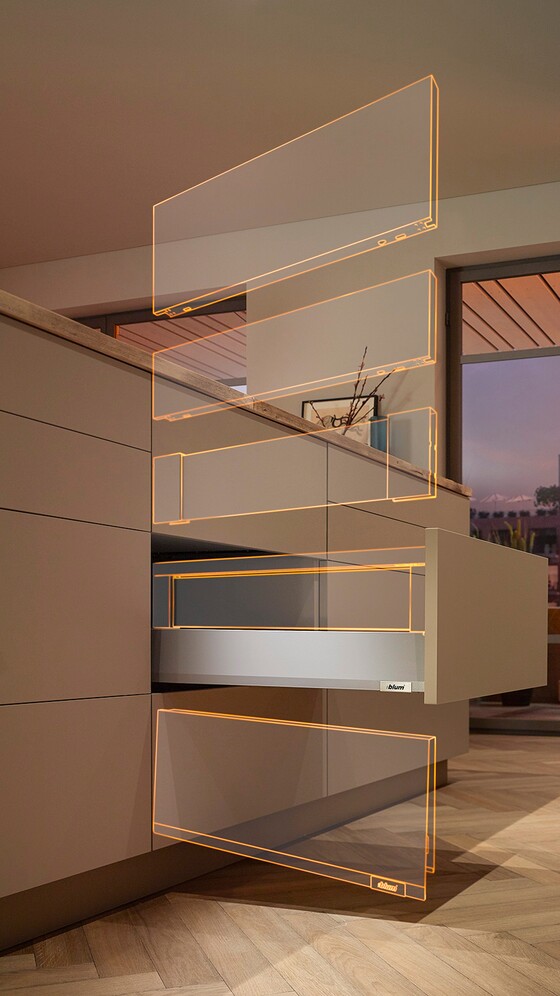 Furniture fittings by Blum for modern living environments | Blum