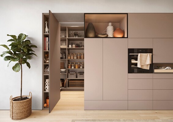 La porte de meuble comme passage | Blum