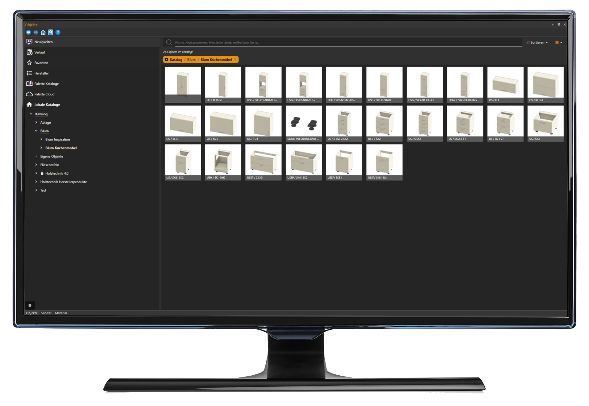 CAD2BFX-Schnittstelle zwischen PaletteCAD und EASYSTICK | Blum